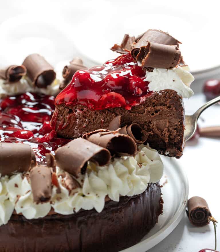 Black Forest Cheesecake - i am baker