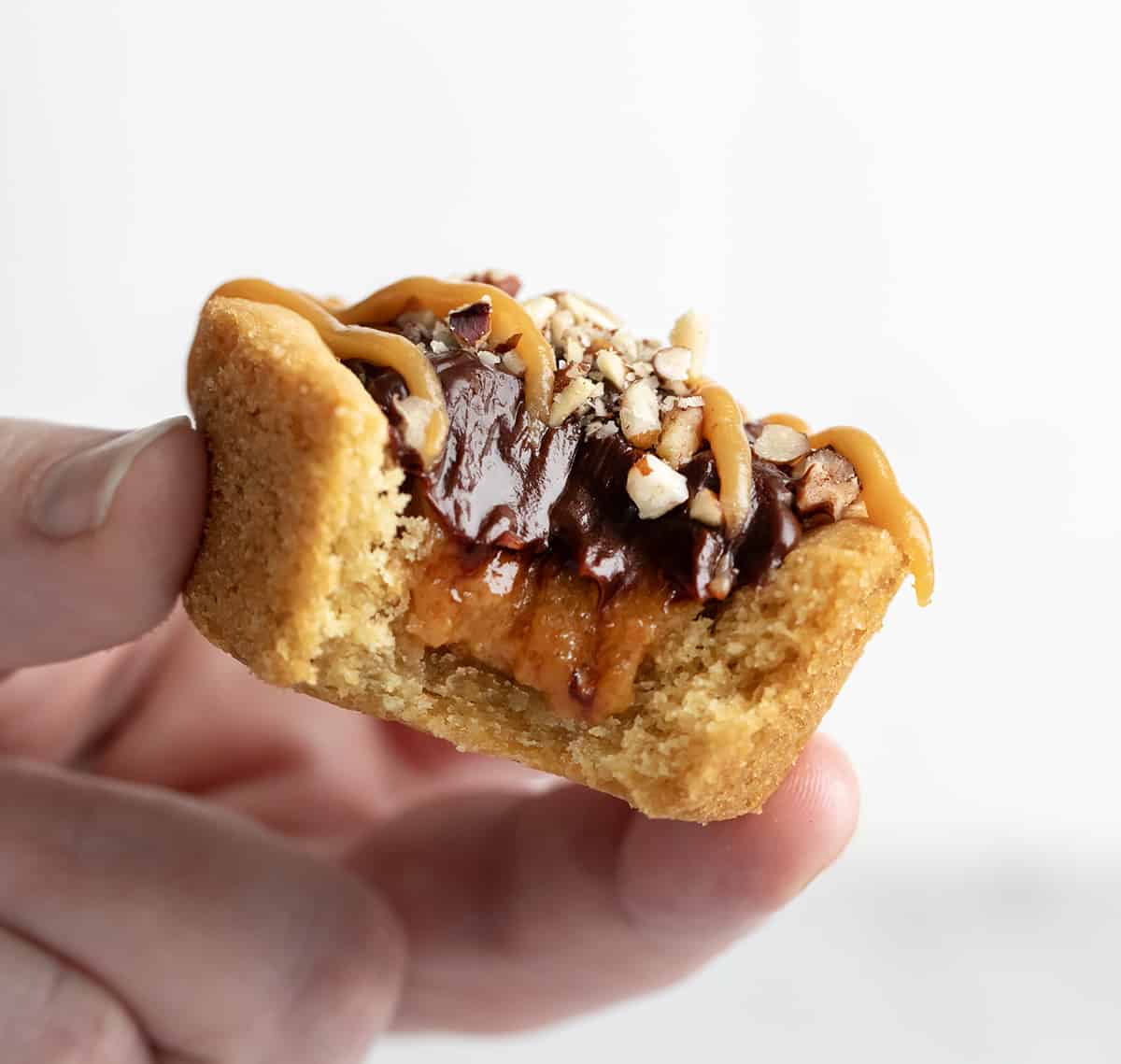 Turtle Cookie Cups - i am baker