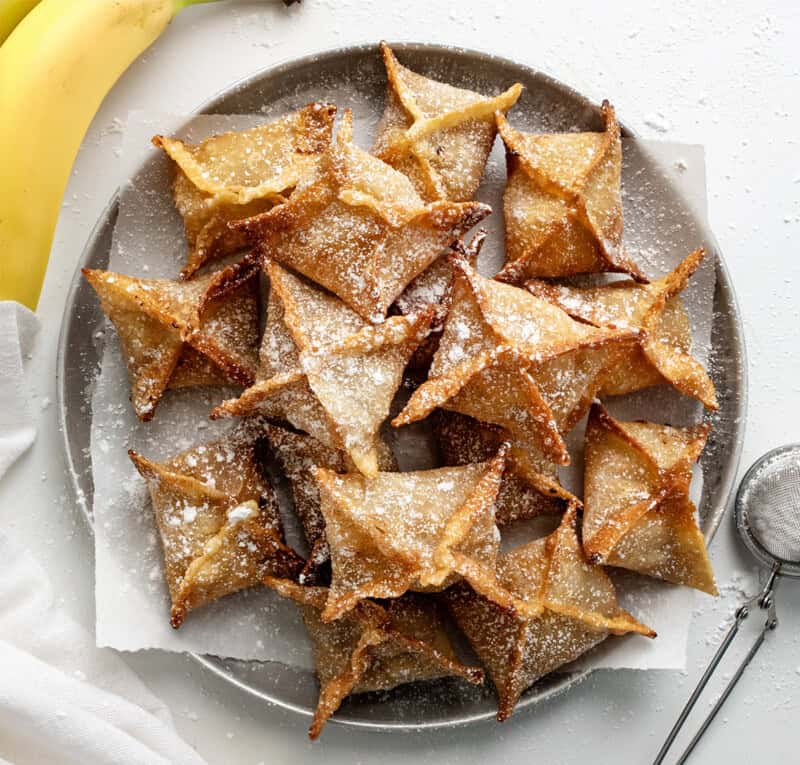 Fried Banana Bites - i am baker