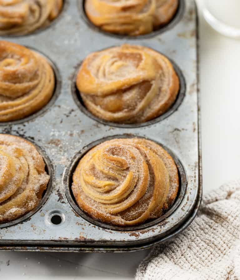 Apple Pie Cruffins - i am baker