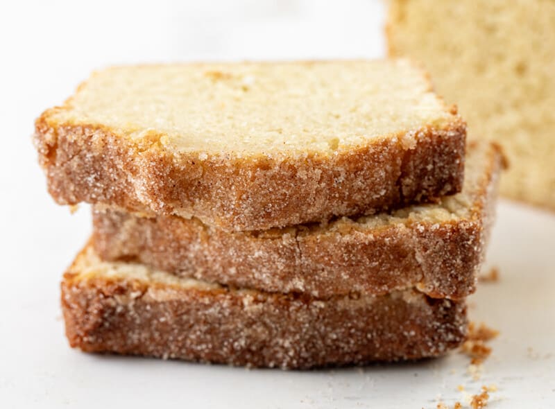 Cinnamon Sugar Donut Bread - i am baker