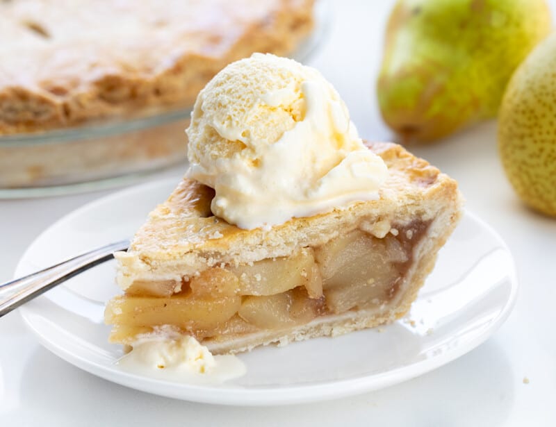 Pear Pie - i am baker