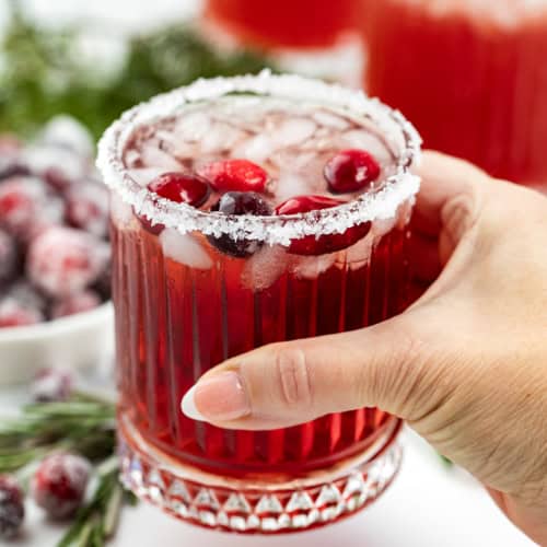 Cranberry Vodka Slush - i am baker
