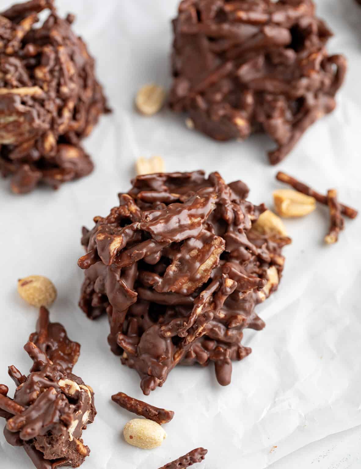 Chocolate Haystacks - i am baker