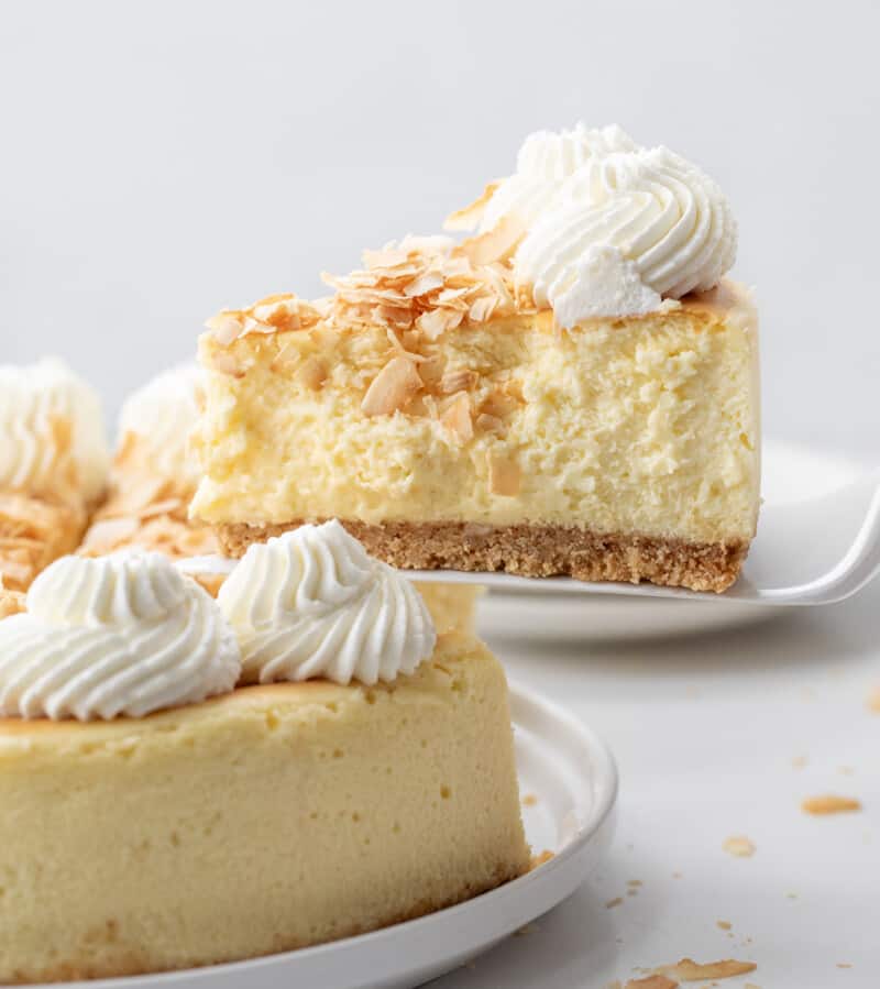 Coconut Cheesecake - i am baker