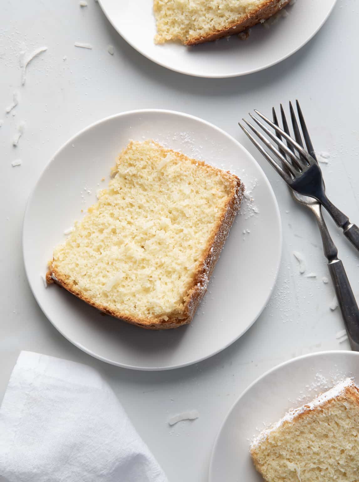 Coconut Chiffon Cake - i am baker