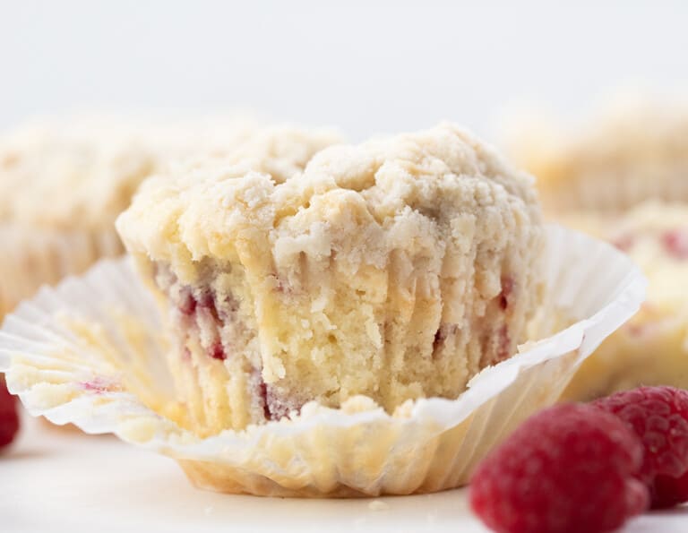 Raspberry Muffins - i am baker