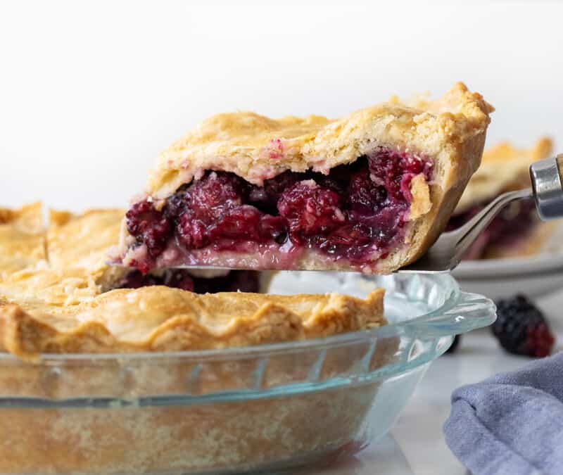 Blackberry Pie - i am baker
