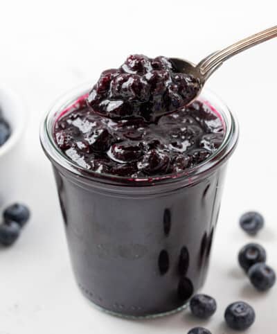 Blueberry Jam {No Pectin} - i am baker