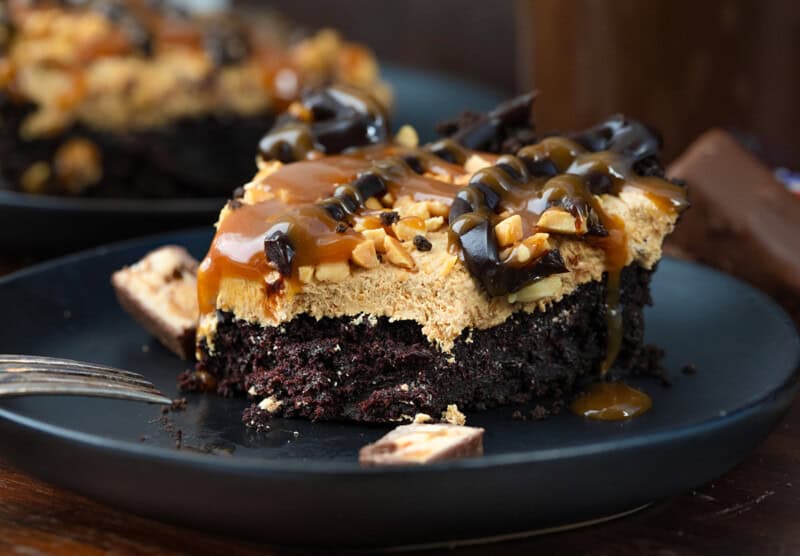 Snickers Pie - i am baker