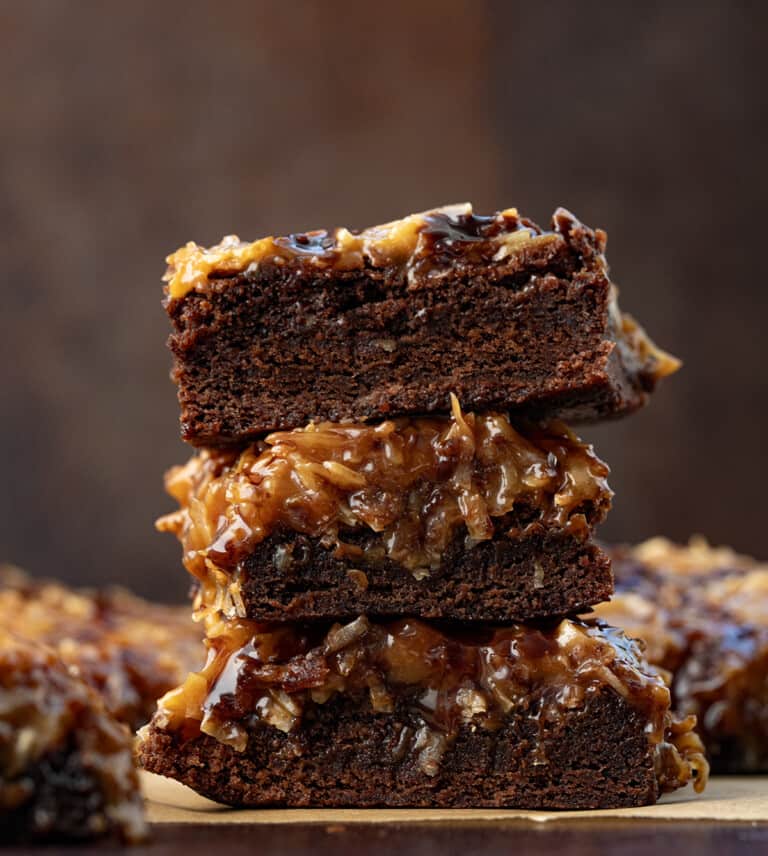 Toasted Coconut Brownies - i am baker