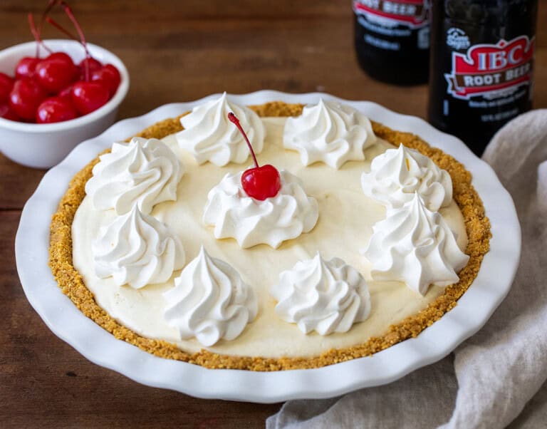 Root Beer Float Pie - i am baker