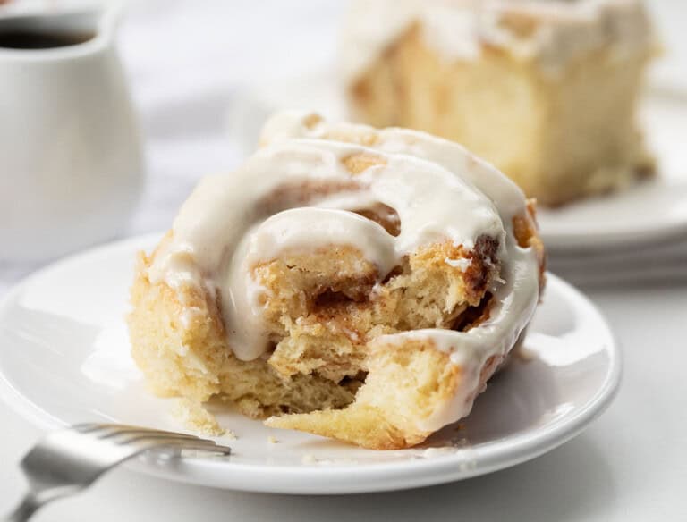 Maple Cinnamon Rolls - i am baker