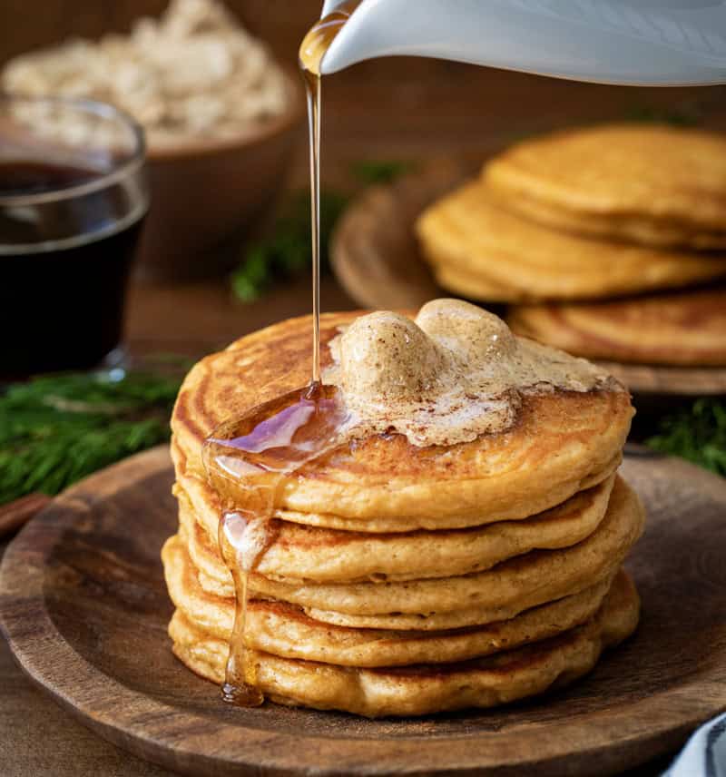 Gingerbread Pancakes - i am baker