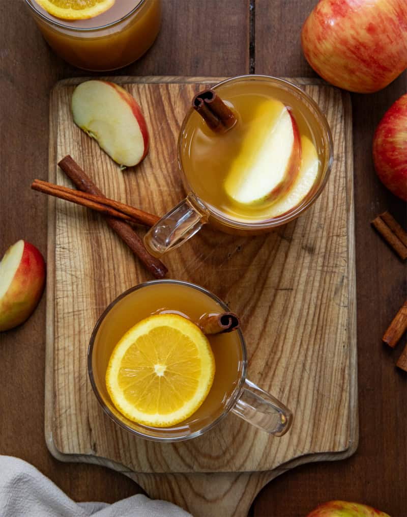 Spiked Apple Cider - i am baker