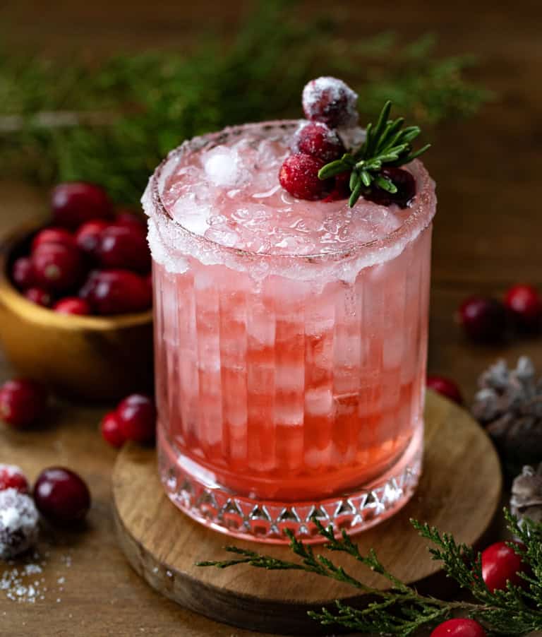 Christmas Gin Fizz - i am baker