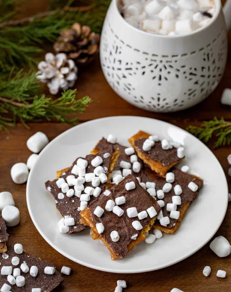Hot Cocoa Christmas Crack - i am baker