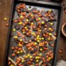 Reese's Pieces Peanut Butter Bark - i am baker