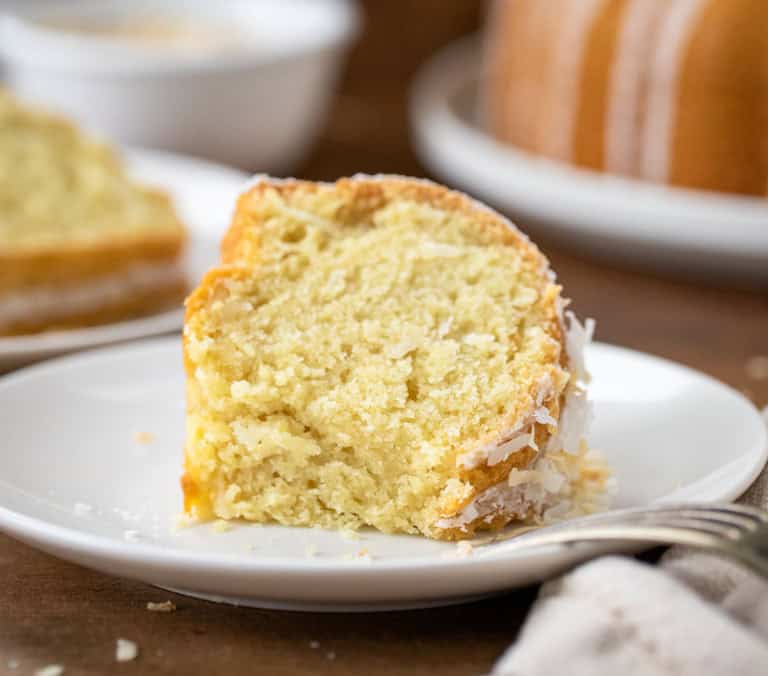 Coconut Pound Cake - i am baker