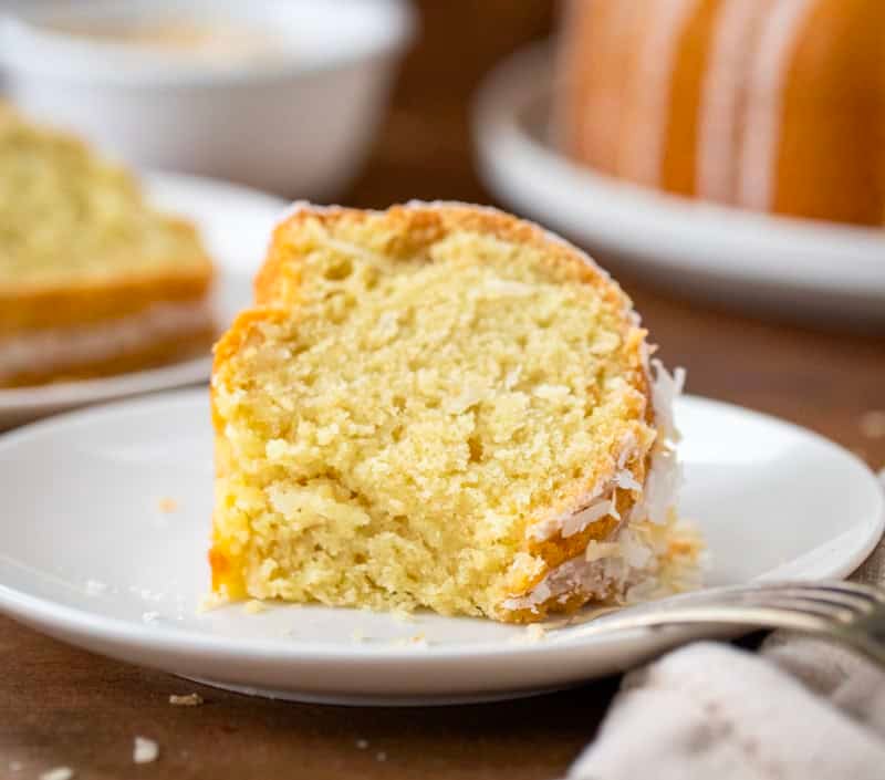Coconut Pound Cake - i am baker