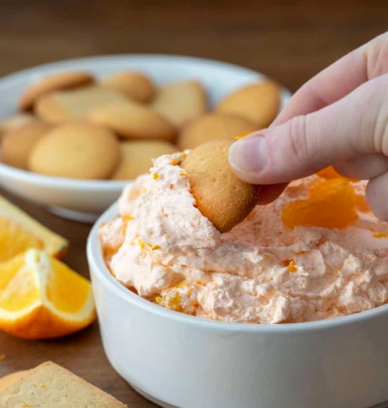 Orange Creamsicle Dream Dip - i am baker