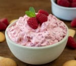 Raspberry Cheesecake Dip - i am baker