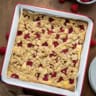 Raspberry Cheesecake Bars - i am baker