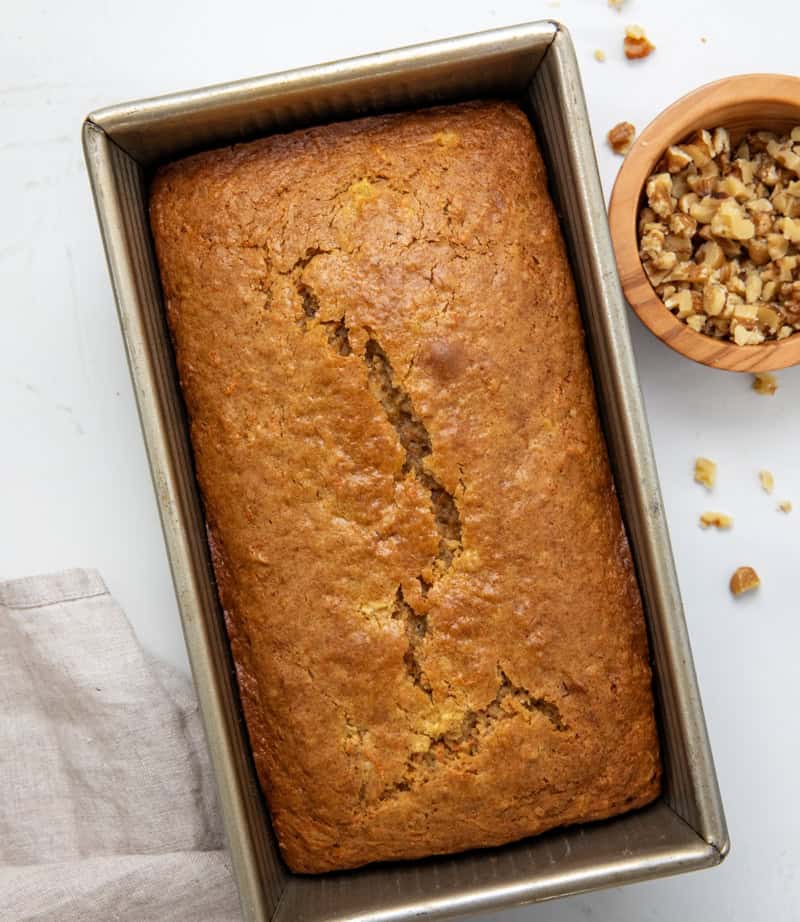 Carrot Cake Loaf - i am baker
