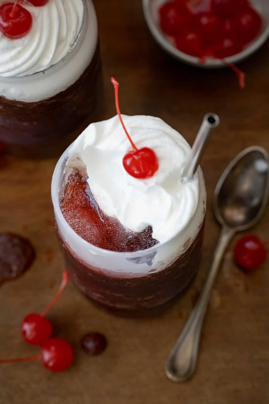 Cherry Rum and Coke Slushie - i am baker