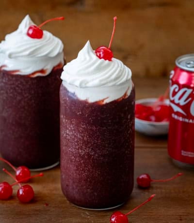 Cherry Rum and Coke Slushie - i am baker
