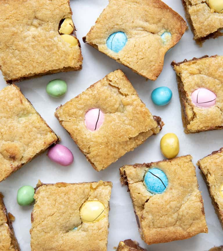 Easter Blondies - i am baker