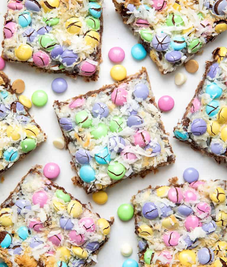 Easter Magic Cookie Bars - i am baker