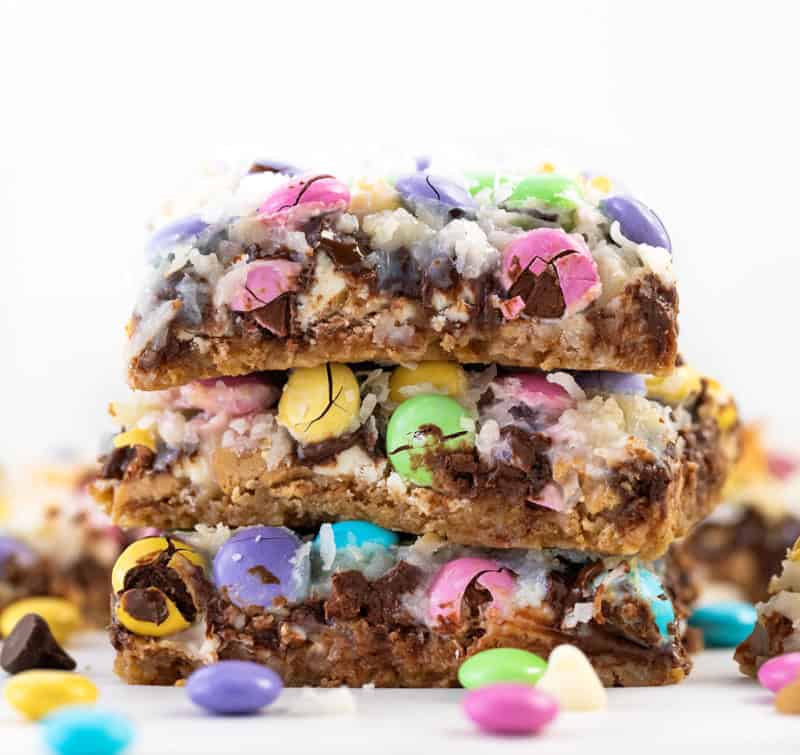 Easter Magic Cookie Bars - i am baker
