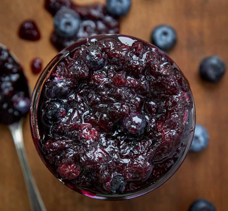 Blueberry Chardonnay Jam - i am baker