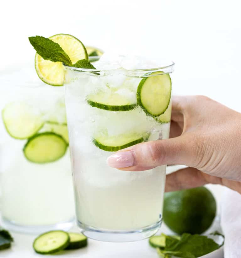 Cucumber Mint Refresher - i am baker