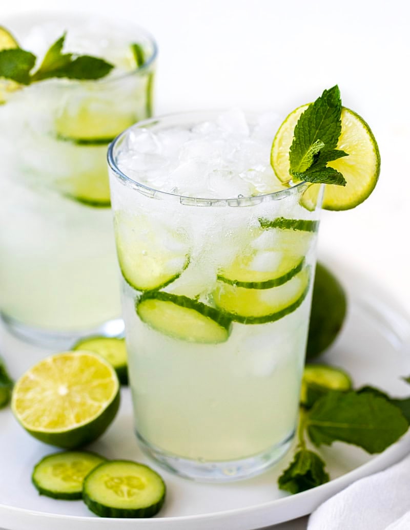 Cucumber Mint Refresher - i am baker