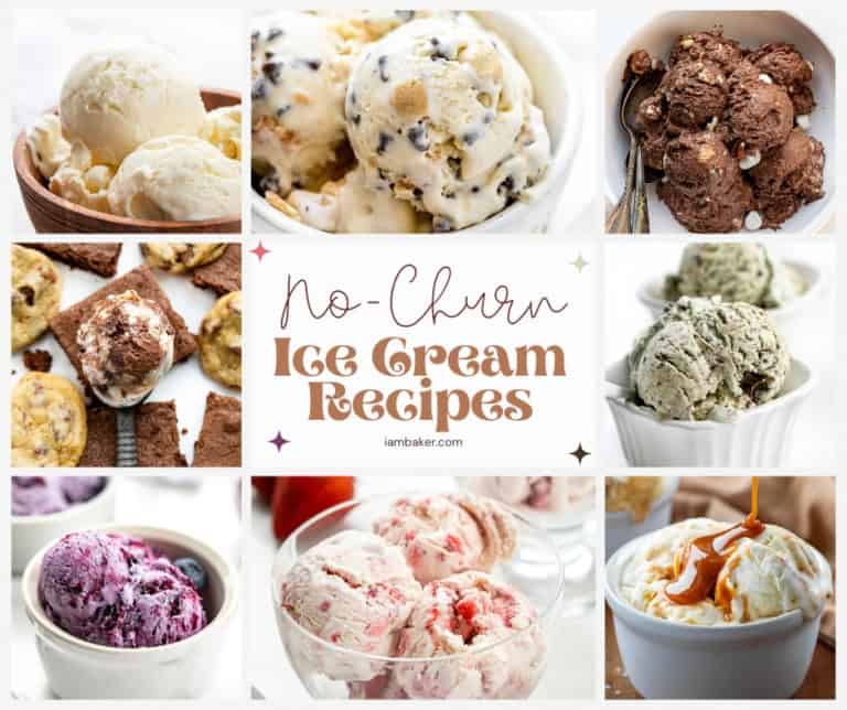Easy No-Churn Ice Cream Recipes - i am baker