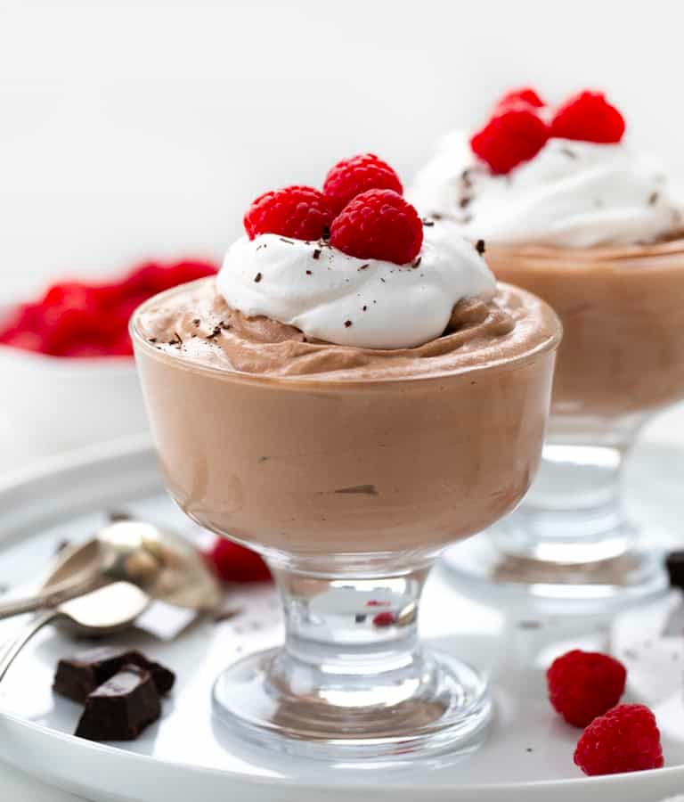 Two Ingredient Nutella Mousse - i am baker