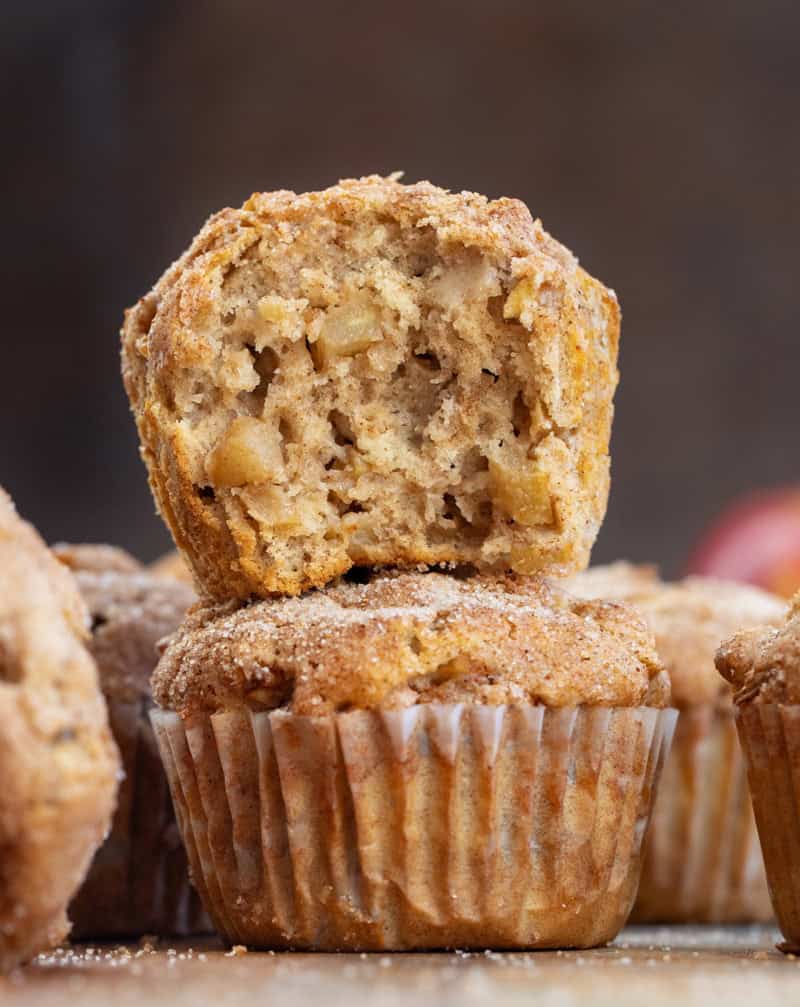 Apple Snickerdoodle Muffins - i am baker