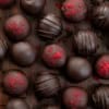 Chocolate Raspberry Truffles - i am baker