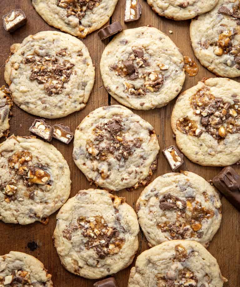Snickers Cookies - i am baker