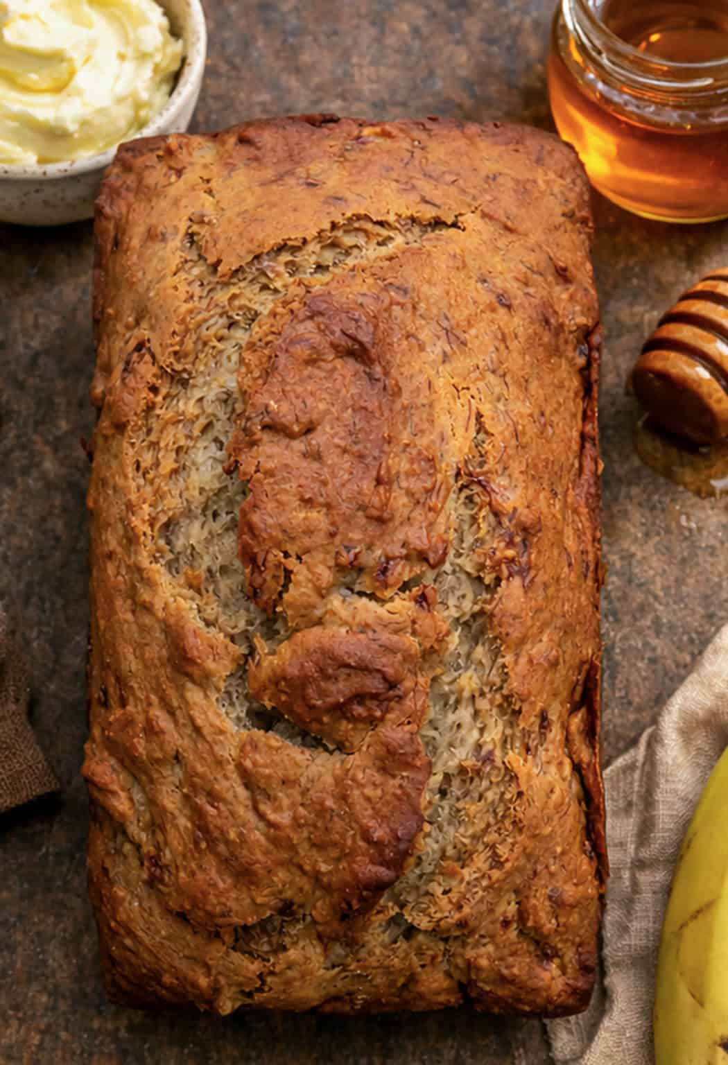 Honey Banana Bread - i am baker