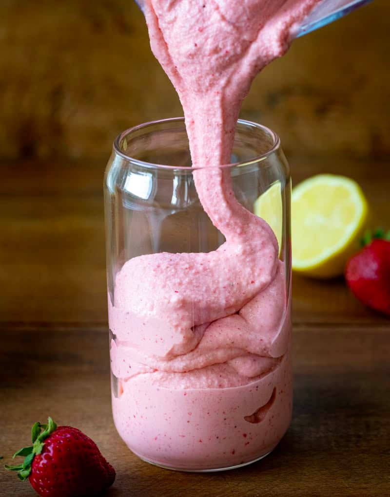 Strawberry Lemonade Milkshake - i am baker