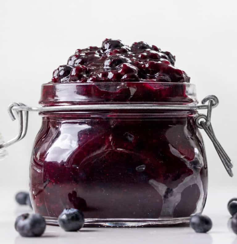 Blueberry Pie Filling - i am baker