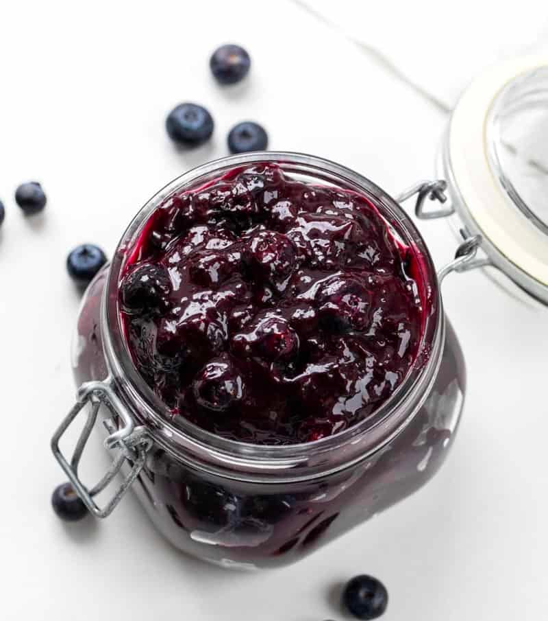 Blueberry Pie Filling - i am baker
