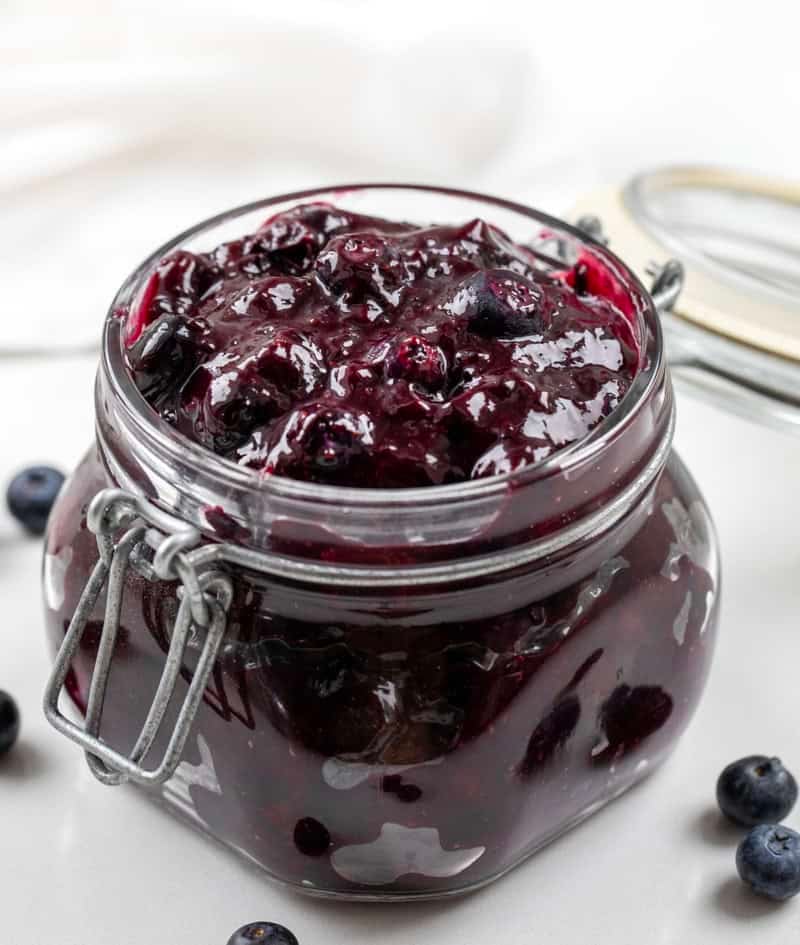 Blueberry Pie Filling - i am baker